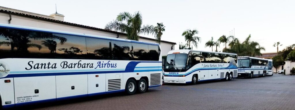 Santa Barbara Airbus Fleet - Mini Coaches to Luxury Busses